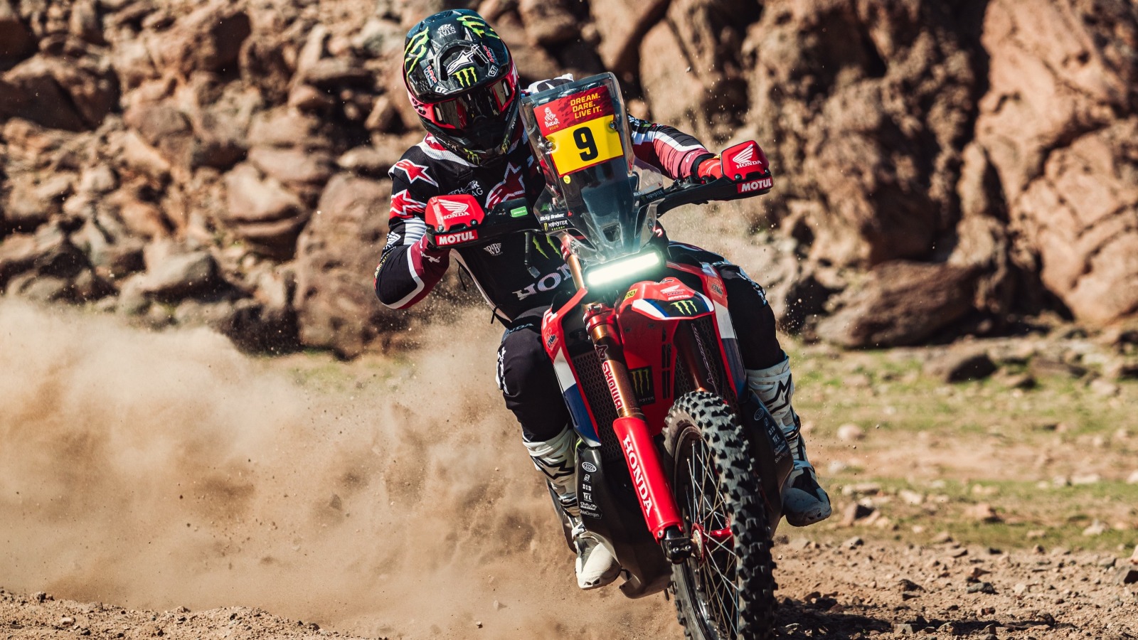 Ricky Brabec lidera equipe Monster Energy Honda HRC no prólogo do Dakar ...
